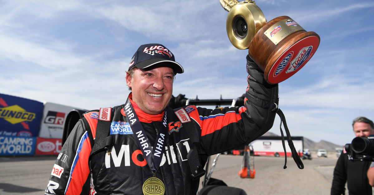 Smoke-in! Tony Stewart wins first career NHRA race and he does it the ...
