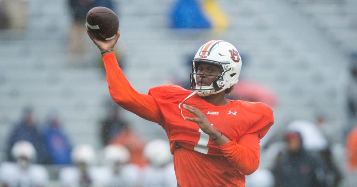 Quarterback T.J. Finley hints at a transfer portal exit from Auburn ...