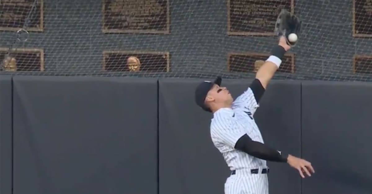 Yankees’ Aaron Judge Robbed Angels’ Shohei Ohtani of Home Run With Bare ...