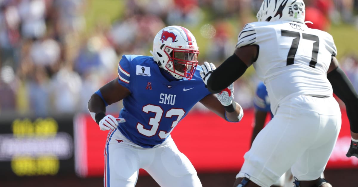 SMU OLB Junior Aho joins Vikings via NFL’s International Player Pathway ...