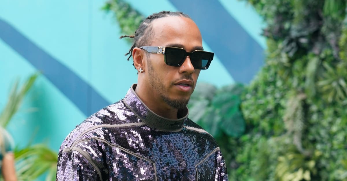 Lewis Hamilton Turns Heads With Dazzling Pre-Race Outfit at Miami Grand ...