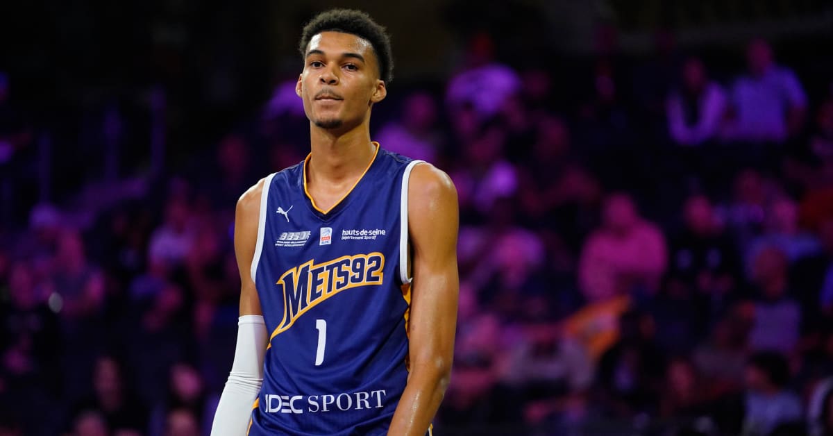 Victor Wembanyama Reacts to 2023 NBA Draft Lottery Results - Sports Illustrated