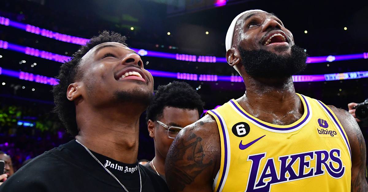 LeBron James Shares Heartfelt Message After Bronny James Signs USC ...