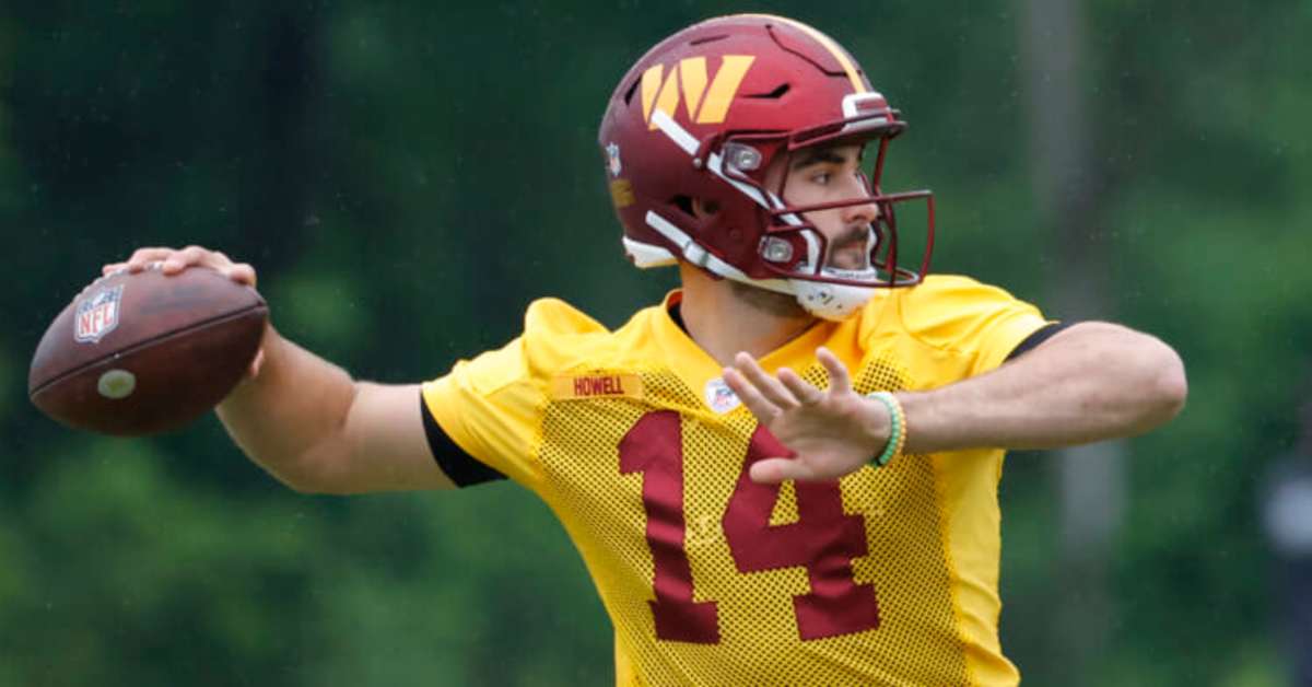 Washington Commanders QB Sam Howell Starting to 'Be The Man' - Sports ...
