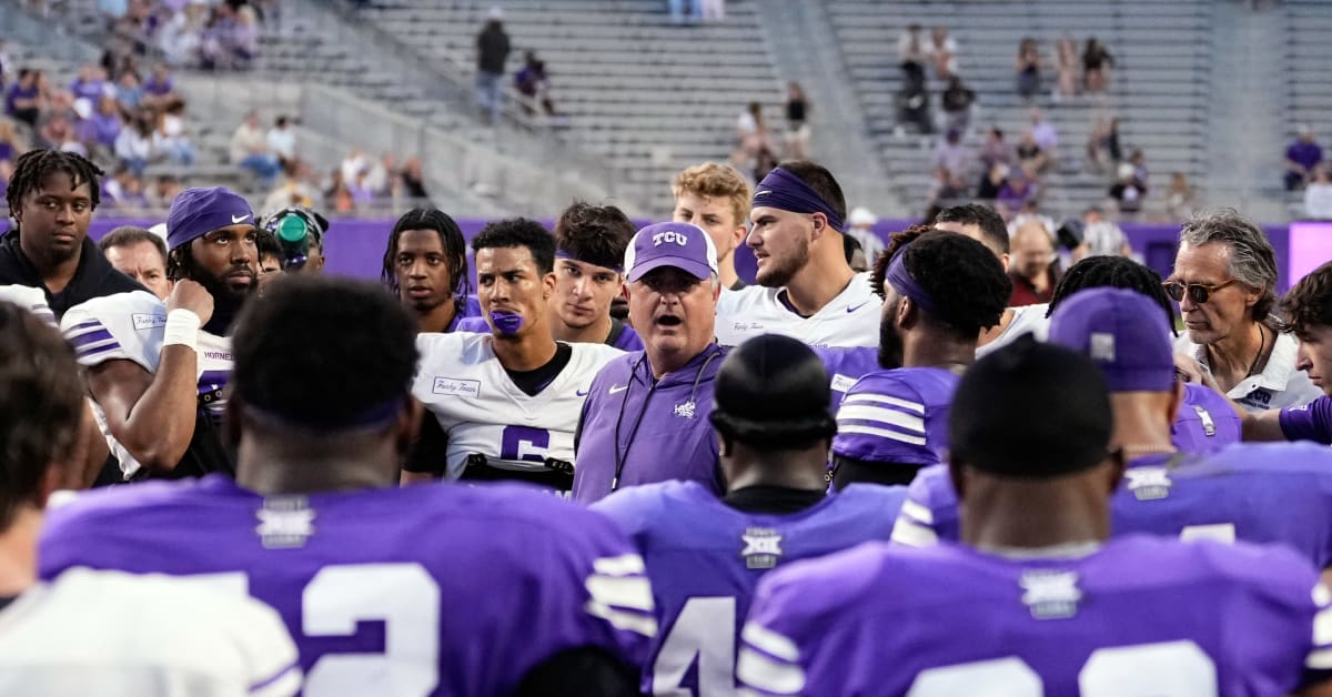 TCU Football: Kickoff Times Announced for Four Games - Sports ...