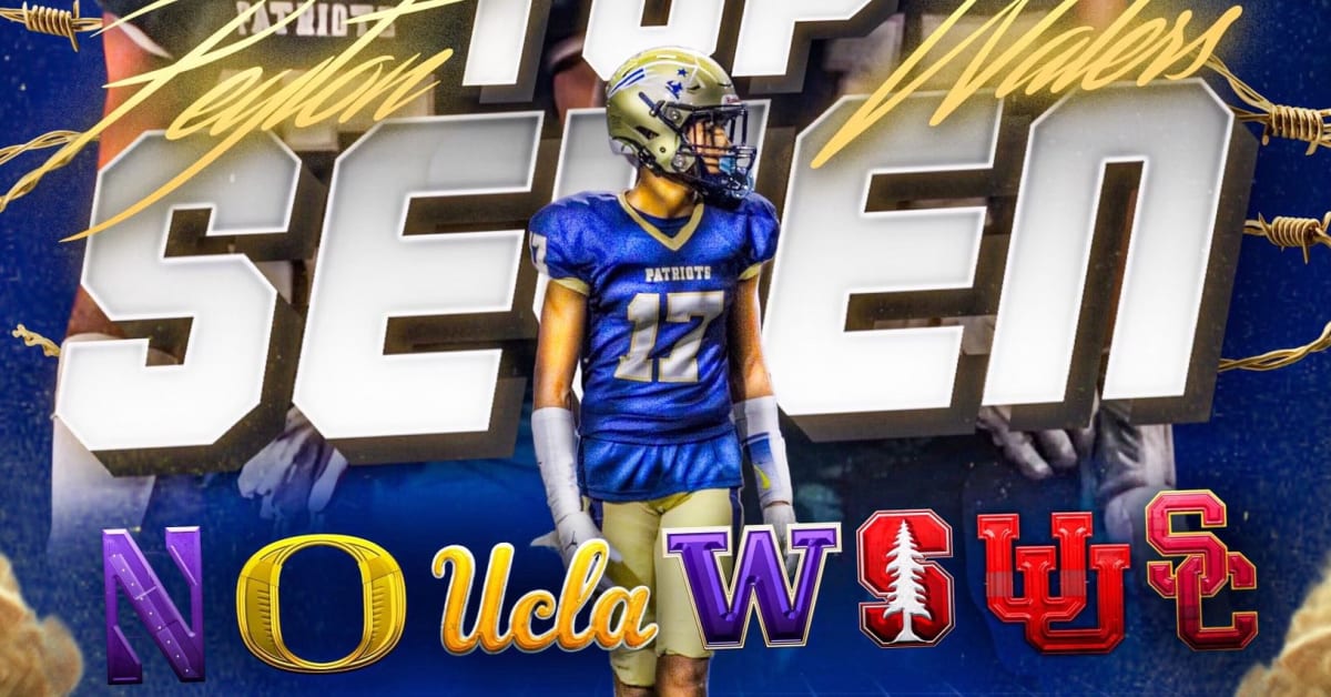 Class of 2024 Athlete Peyton Waters Lists UCLA Football in Top 7 - Sports Illustrated UCLA ...