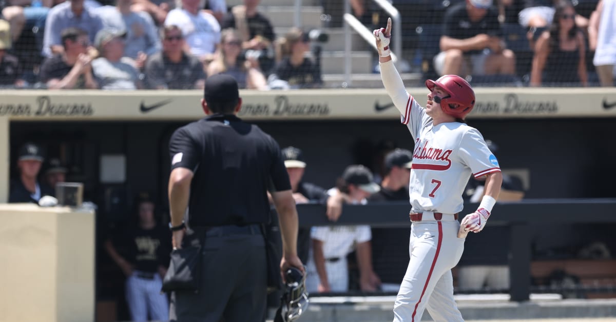 Caden Rose Keeps Alabama Baseball in the Fight in First Winston-Salem ...