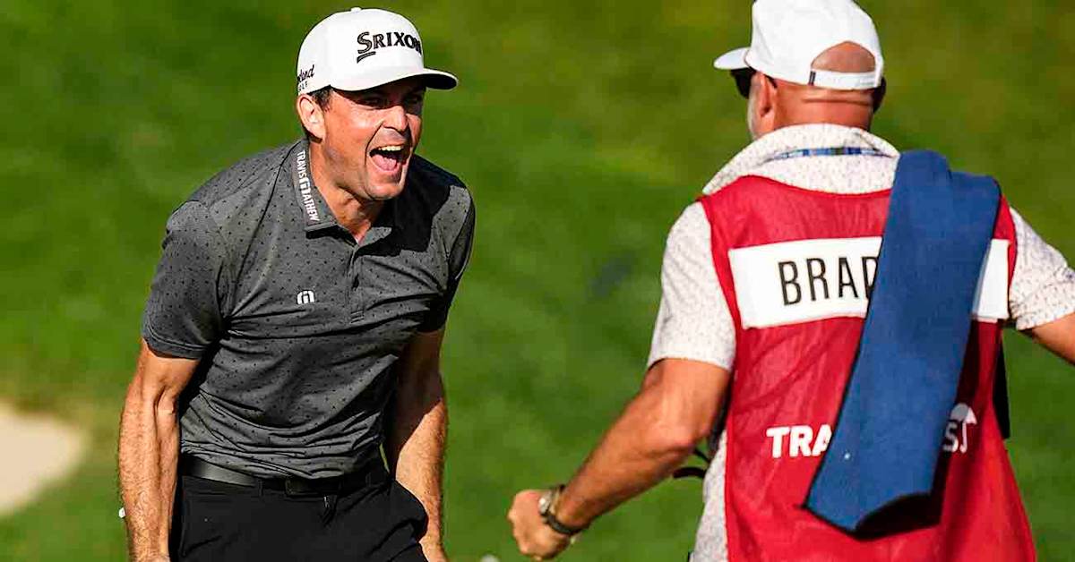 New England's Keegan Bradley delights adoring fans in winning Travelers ...
