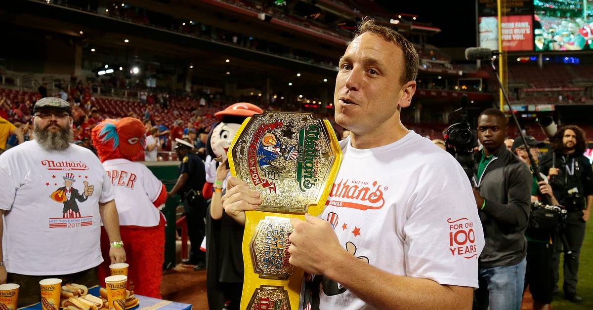 Joey Chestnut Favored at Staggering Odds for Fourth of July Hot Dog ...