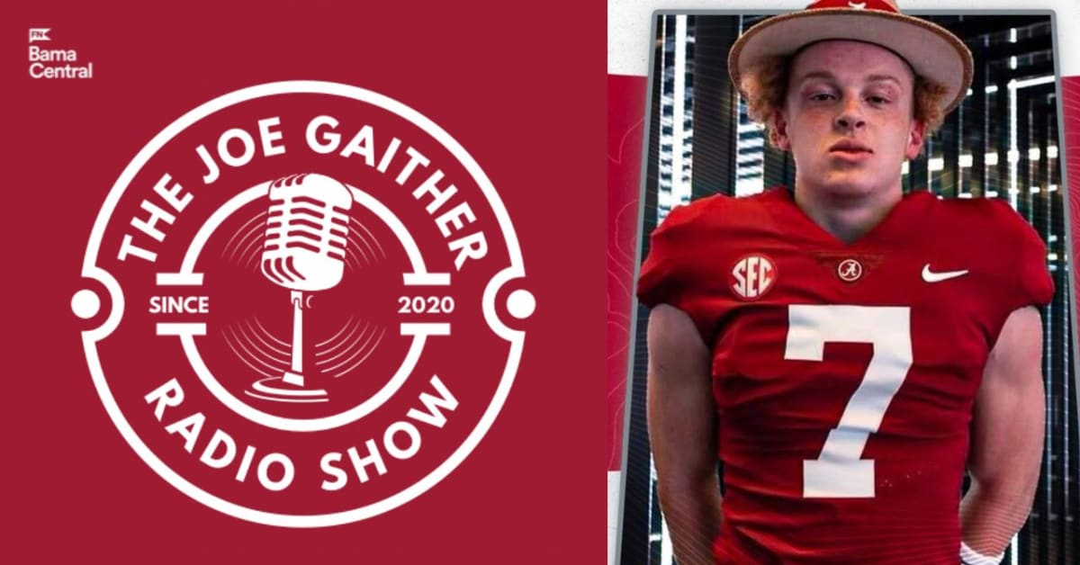 Alabama Football Commit Cayden Jones on The Joe Gaither Show: Episode ...