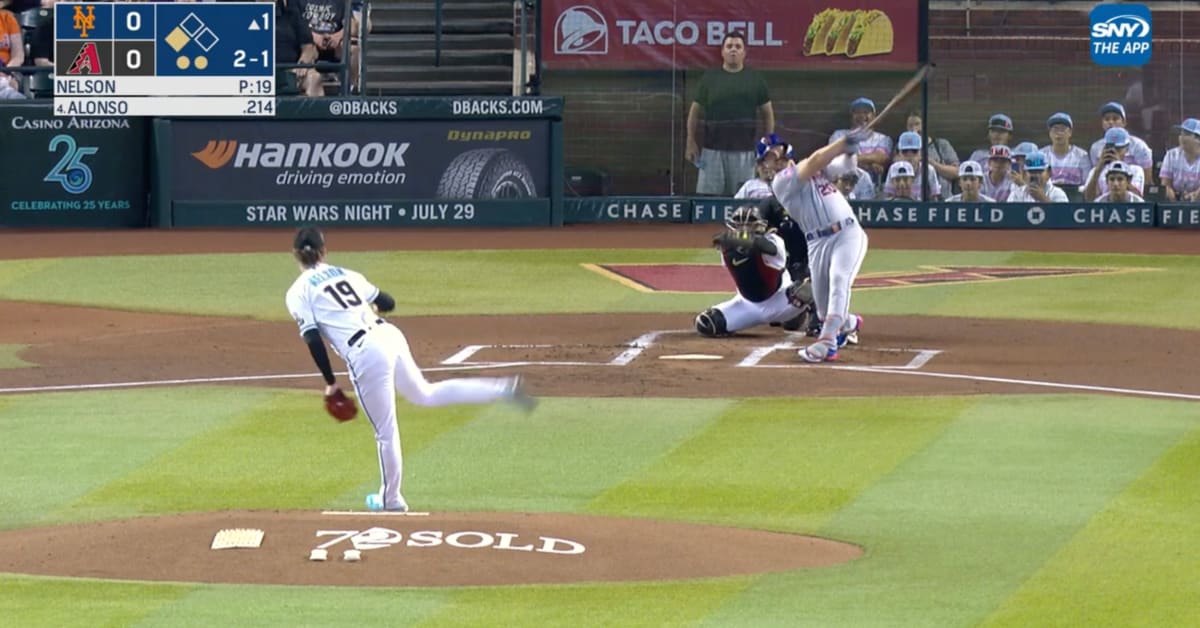 Mets-Diamondbacks: Pete Alonso hits stunning home run (video) - Sports ...