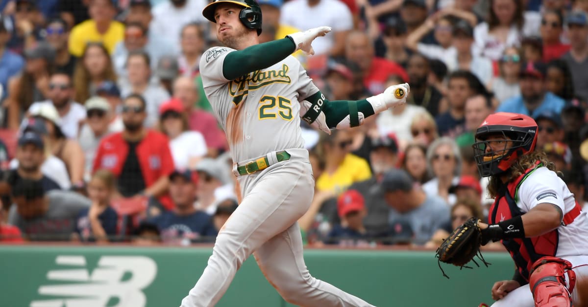 A's Brent Rooker Fitting in with American League All-Stars - Sports ...