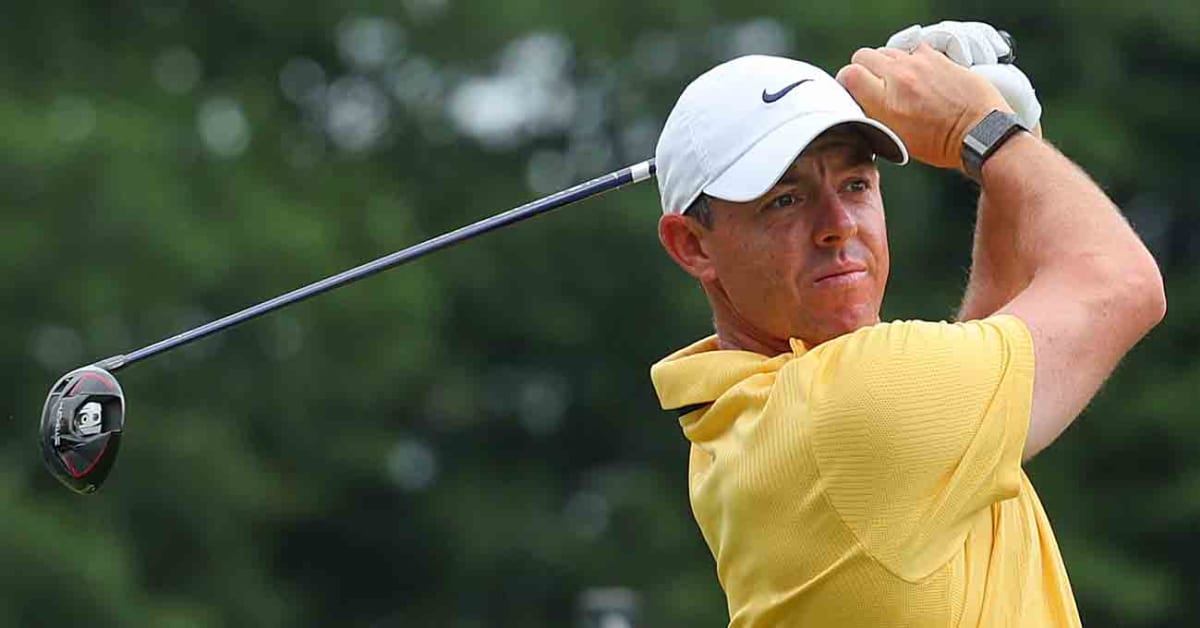 How has technology changed golf? Watch Rory McIlroy hit a persimmon ...
