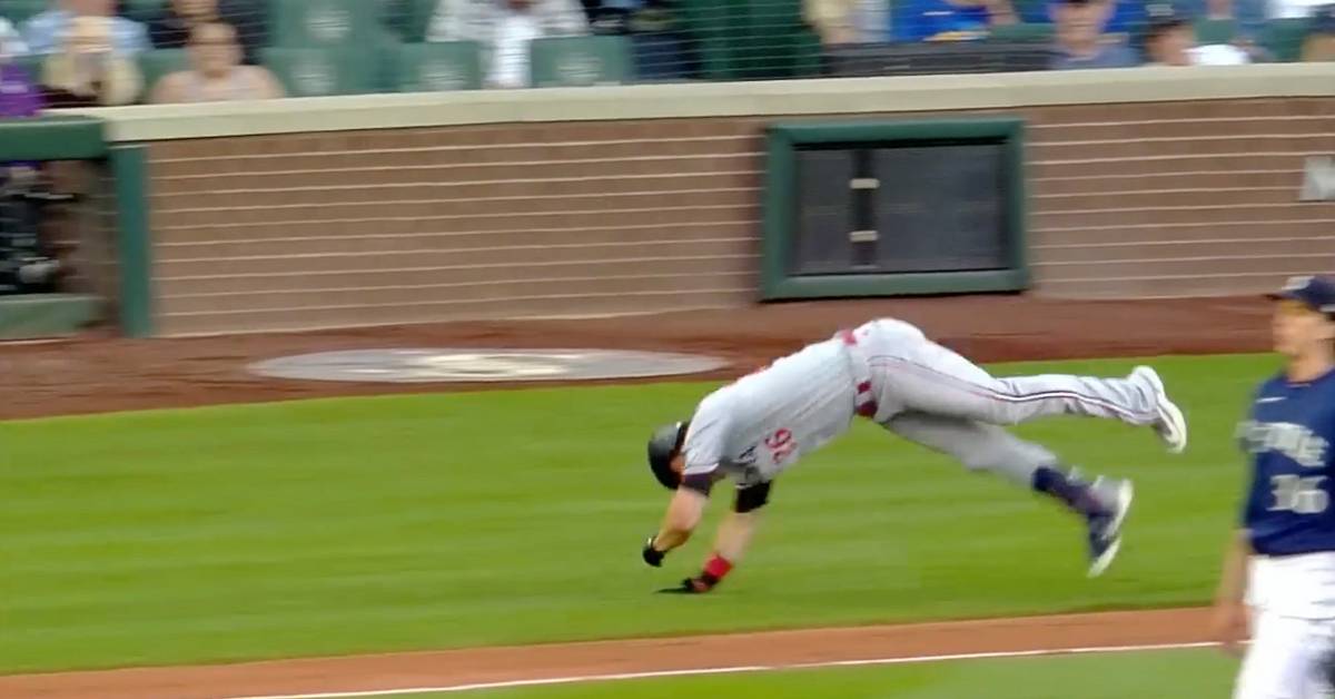 Twins’ Max Kepler got coolest double of MLB season after tripping over ...