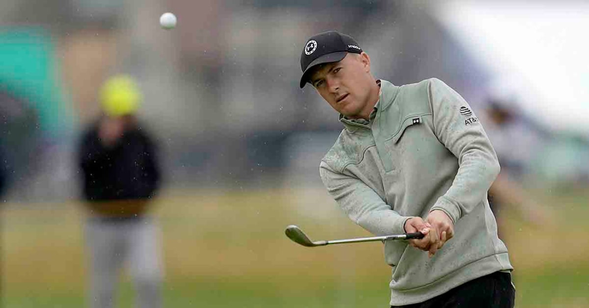 Attempting to win a second British Open, Jordan Spieth is in full grind ...