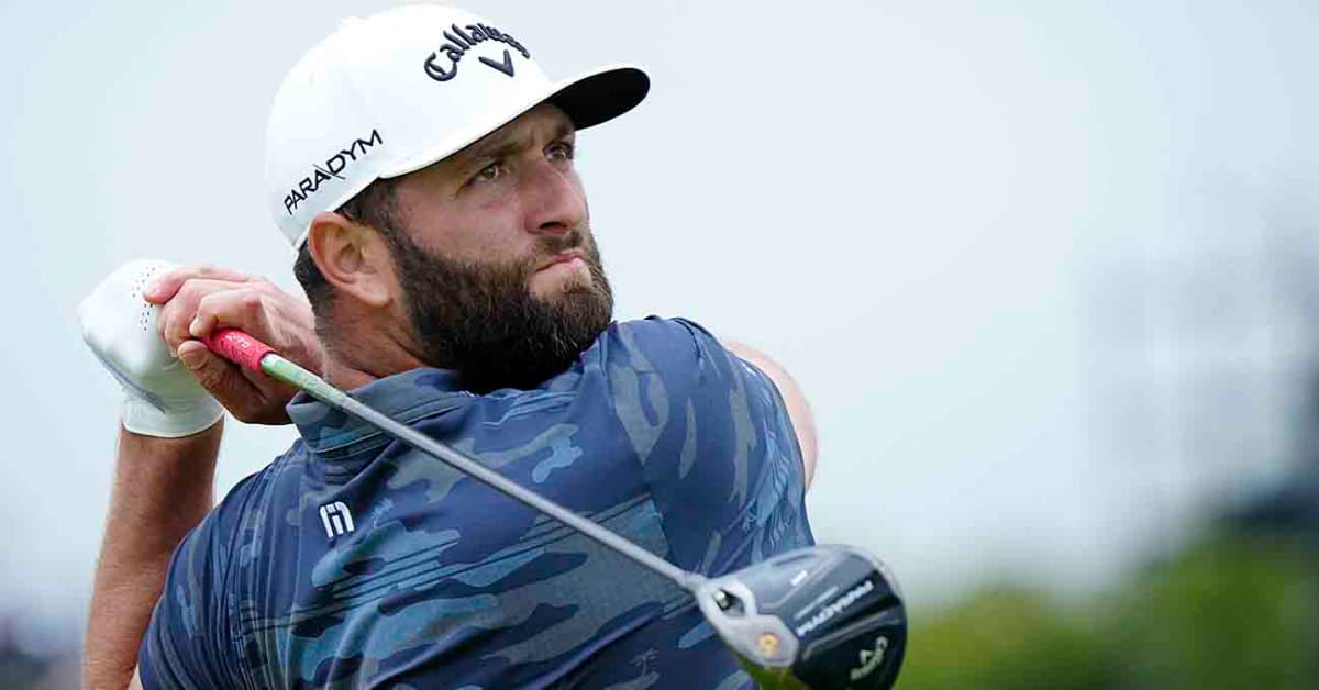 Jon Rahm rockets up leaderboard with Saturday 63 at British Open ...