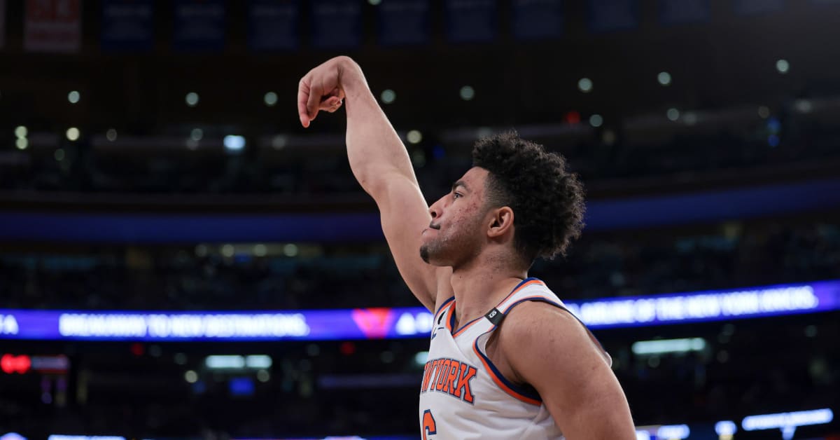 JJ Redick Spots 'Improvement' in New York Knicks' Quentin Grimes ...