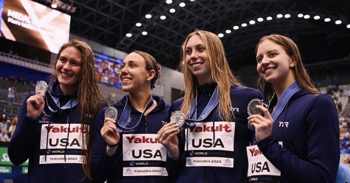 UVA's Walsh and Douglass Medal Again at World Aquatics Championships ...