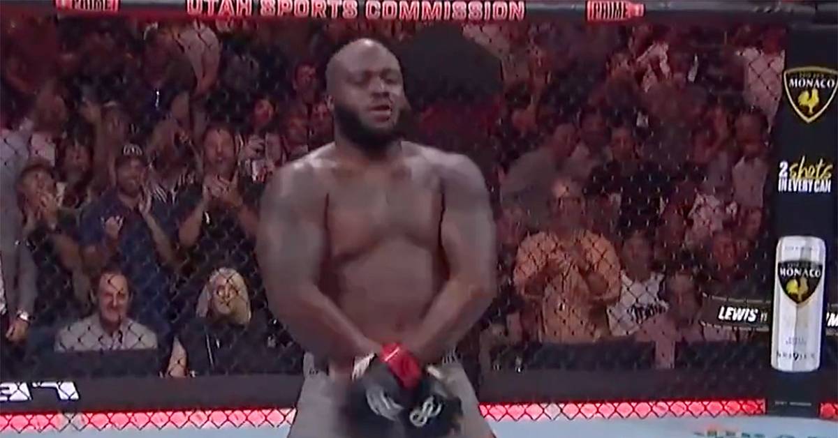 Derrick Lewis Had Unhinged Celebration After TKO Victory at UFC 291 ...