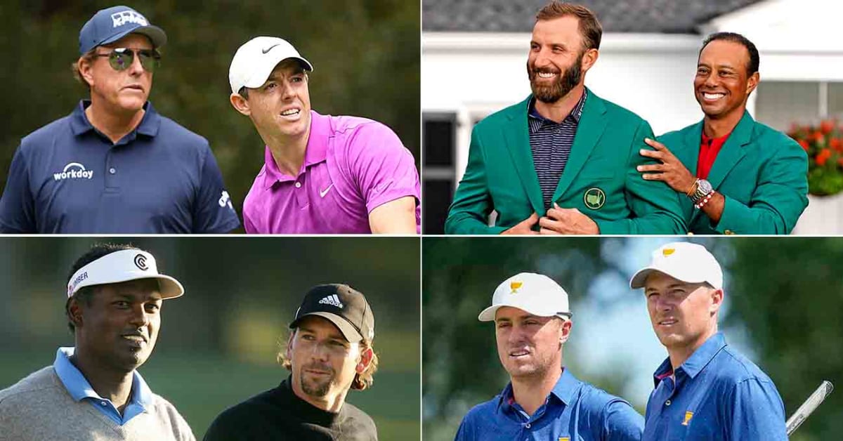 From Tiger Woods to Phil, Sergio and Dustin, ranking the best male ...