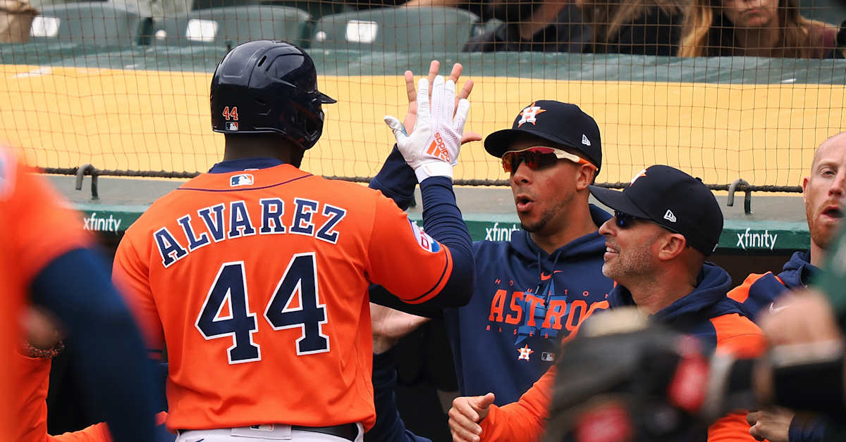 Houston Astros Continue Historic Winning Tear Tied to Yordan Alvarez's ...