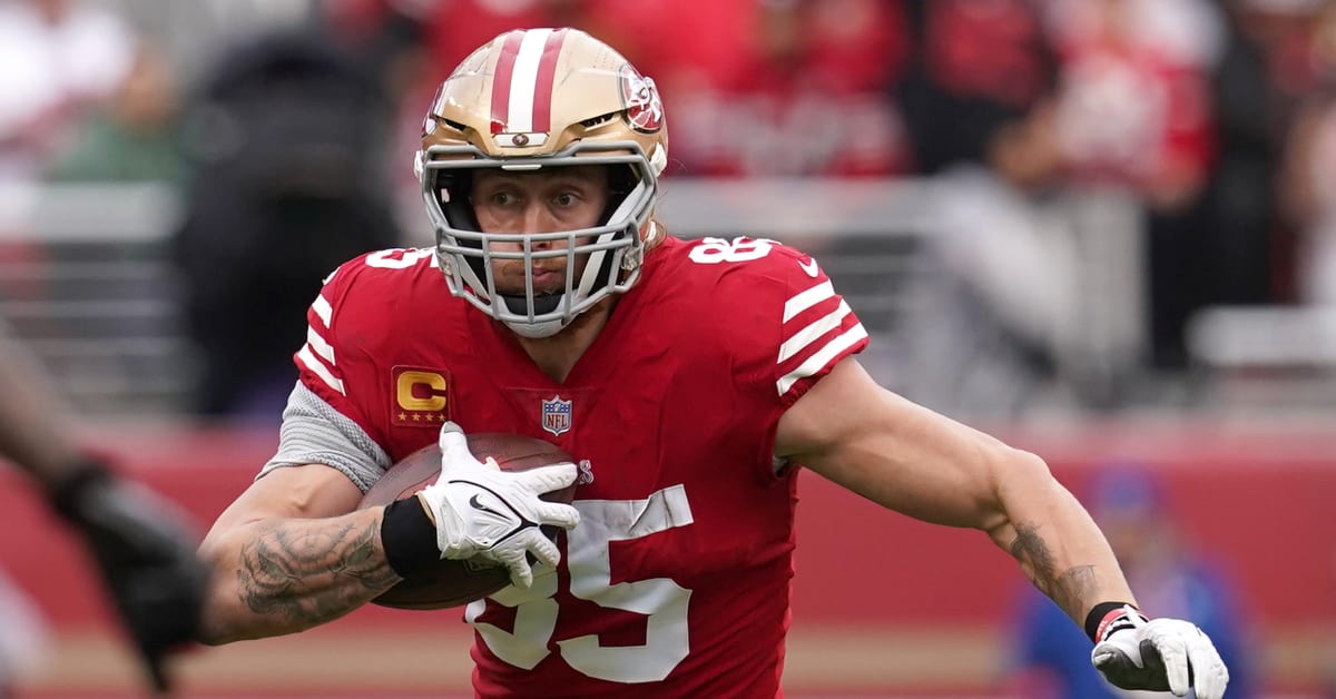 George Kittle: San Francisco 49ers Tight End Out With Hip Injury ...