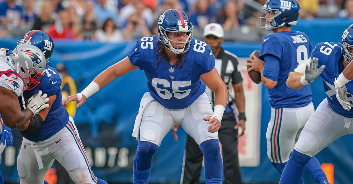 Giants O-lineman Nick Gates Reflects on Journey Back from Broken Leg ...