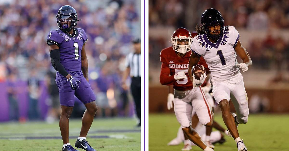 TCU Football: Young Americans - Quentin Johnston and Trevius Hodges ...