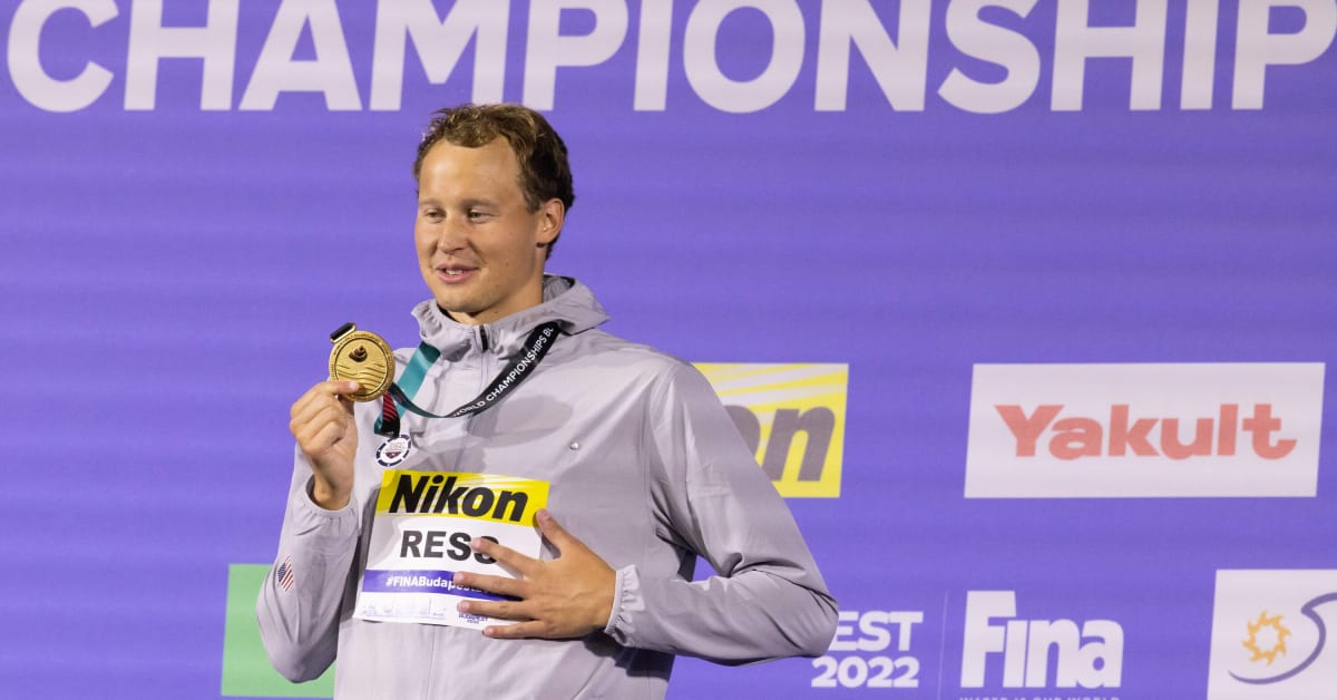American Swimmer Justin Ress Wins Gold at Worlds After Initial DQ ...