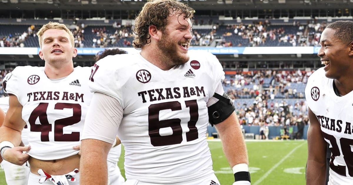 Texas A&M Aggies OL Bryce Foster Places Third In Shot Put At Florida ...