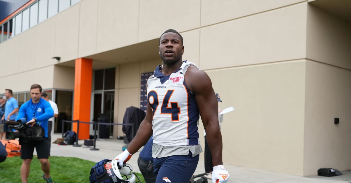 Denver Broncos Special Teams Coach Dwayne Stukes Speaks at Training ...