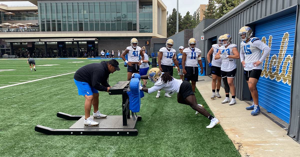 UCLA Football Fall Camp Practice Report: August 22 - Sports Illustrated ...