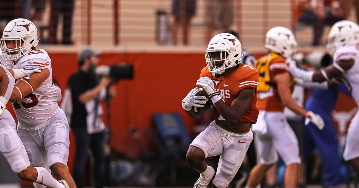Raps And Reps: Why 2022 Could Be Texas RB Keilan Robinson's Year ...