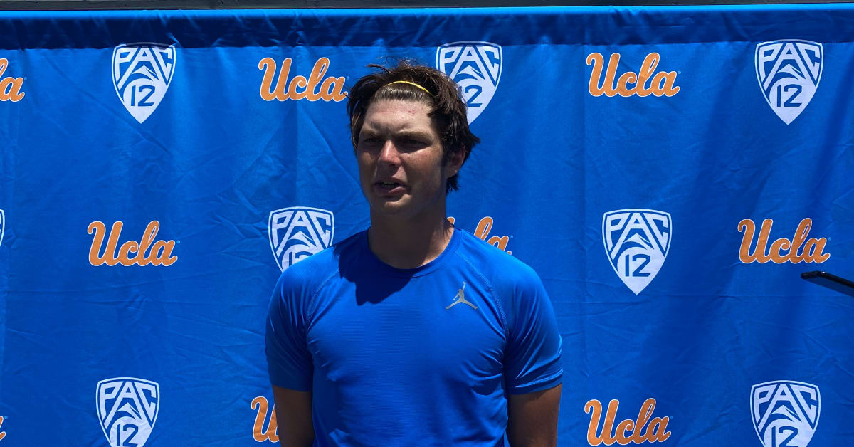 WATCH: Ethan Garbers on Backing Up DTR, Guiding Young UCLA QBs - Sports ...