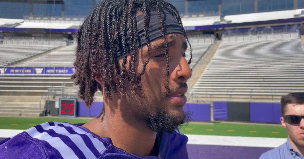 Taj Davis Ran Crisp Route to Become UW Starting Wide Receiver - Sports ...