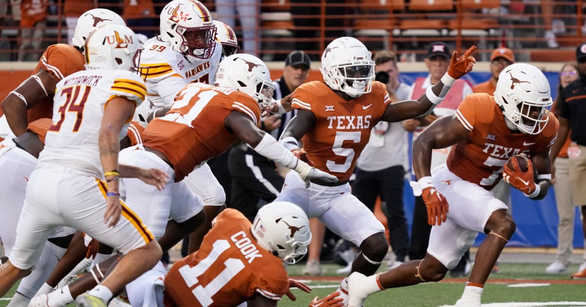 WATCH: Texas Longhorns Open Season With Blocked Punt For TD - Sports ...