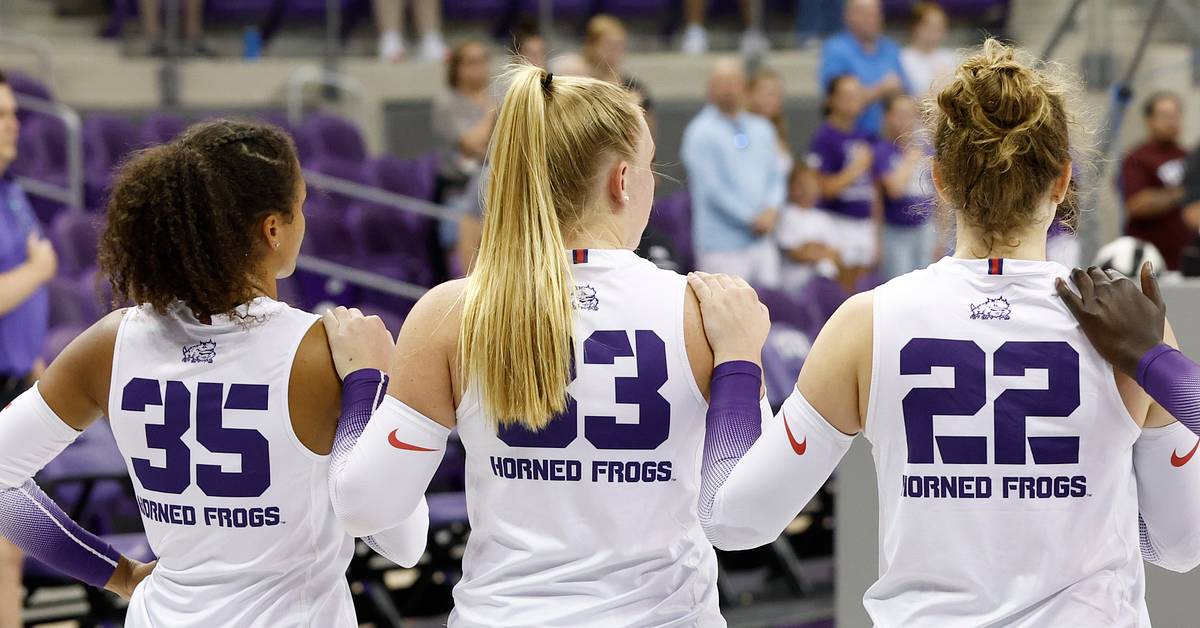 TCU Women's Volleyball: Frogs go 1-2 in the Fight in the Fort - Sports ...