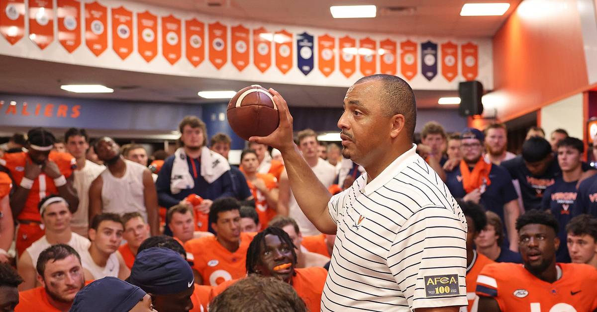 Tony Elliott Picks UVA Football Players of the Game After Richmond Win ...