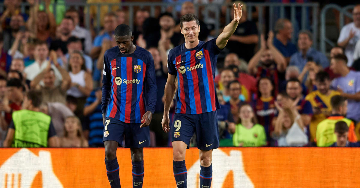 Robert Lewandowski Scores Three Goals Barcelona UCL Debut (VIDEO ...