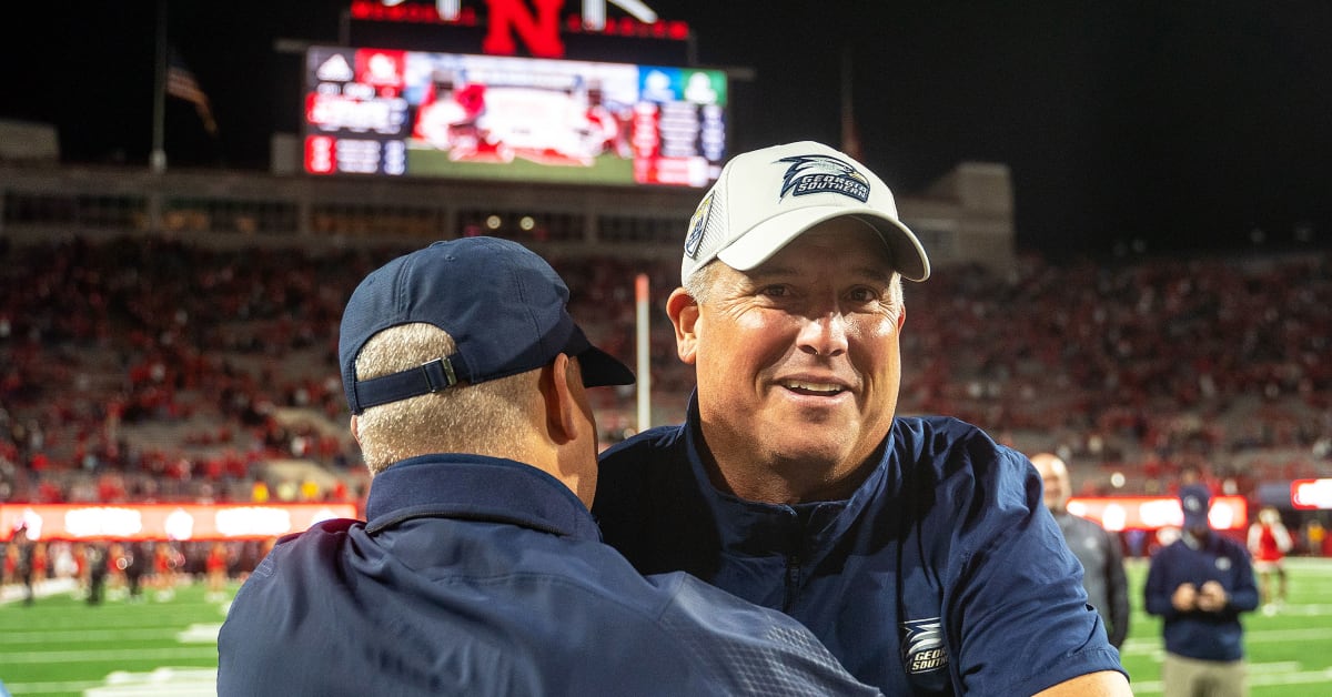 Clay Helton’s Georgia Southern rebuild jolted by Nebraska win - Sports ...
