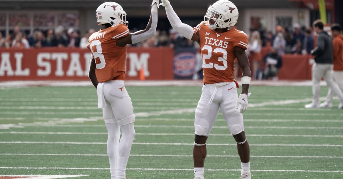 Texas Longhorns DB Jahdae Barron Plucks UTSA Roadrunners Feathers with ...