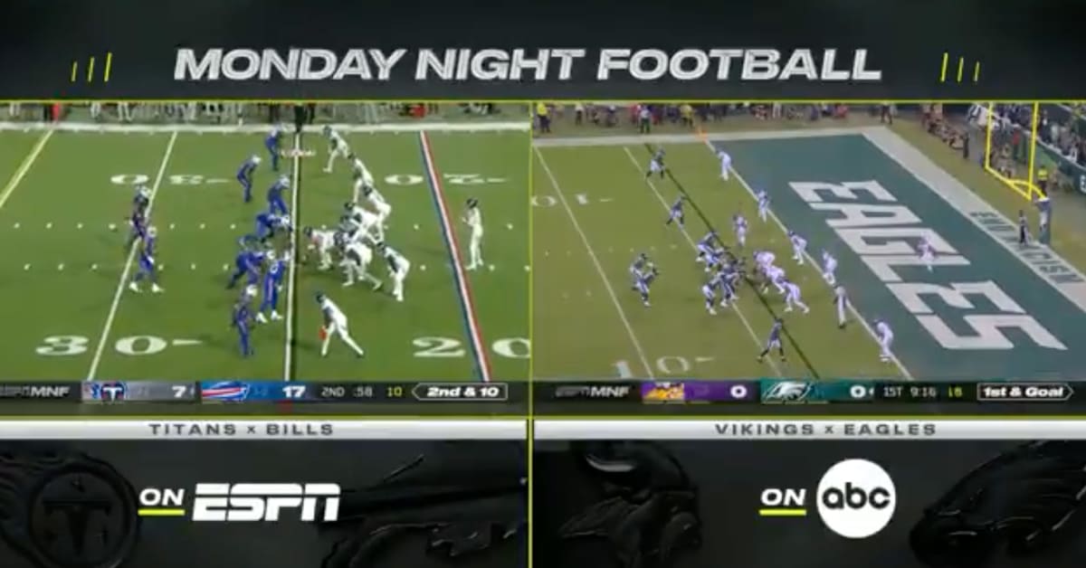'Monday Night Football' viewers call out ESPN over use of split screen ...