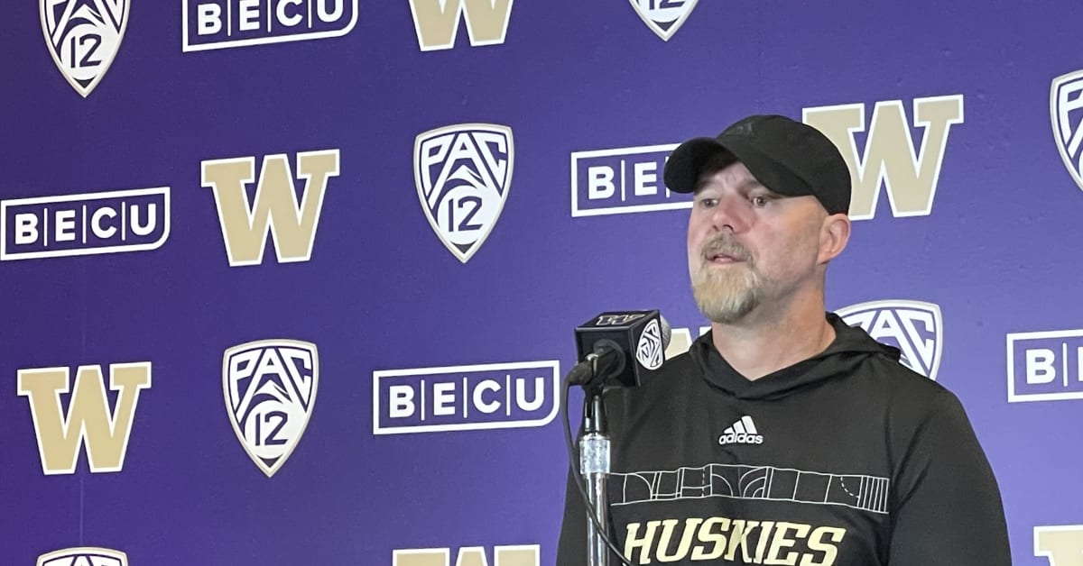 Ryan Grubb Goes Room to Room Looking to Motivate Huskies - Sports ...