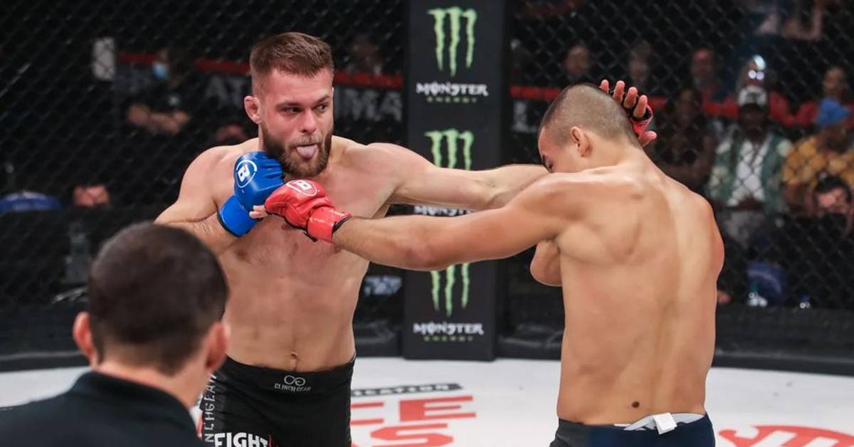 Mads Burnell fighting for featherweight title shot at Bellator 285 ...