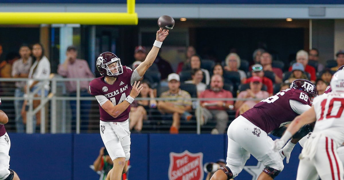 Texas A&M Aggies vs. Arkansas Razorbacks Notebook: Max Johnson, Devon ...