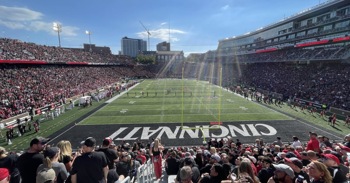 Road To CFB Visits Cincinnati Football Game Day - Sports Illustrated ...