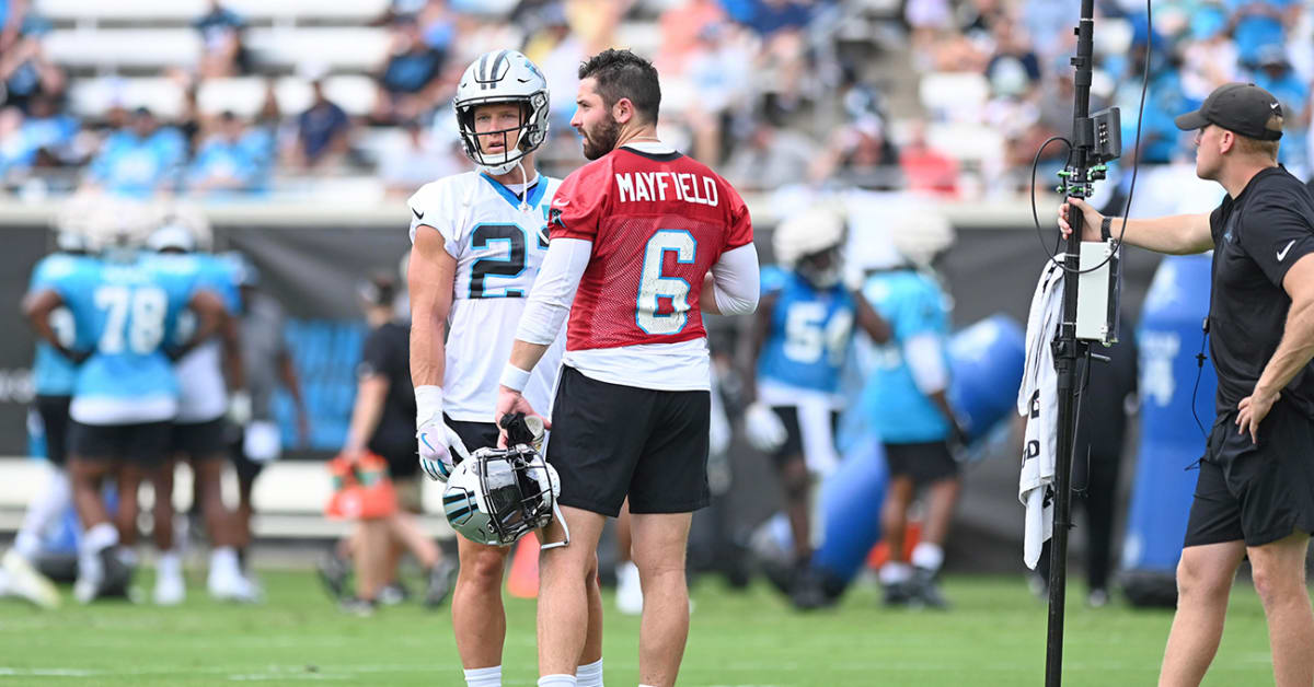 Mayfield Says McCaffrey Is ‘Keeping Us Guessing’ on His Injury Status ...