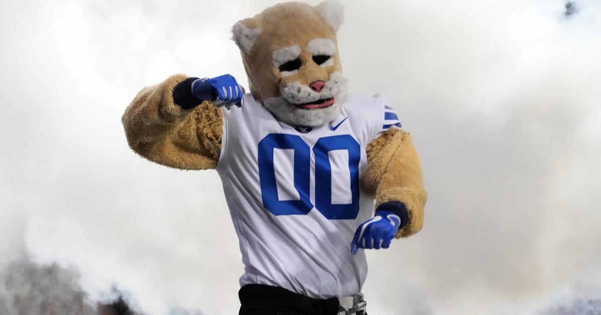 BYU Mascot Shows Off Ridiculous Arm Strength in Viral Video - Sports Illustrated
