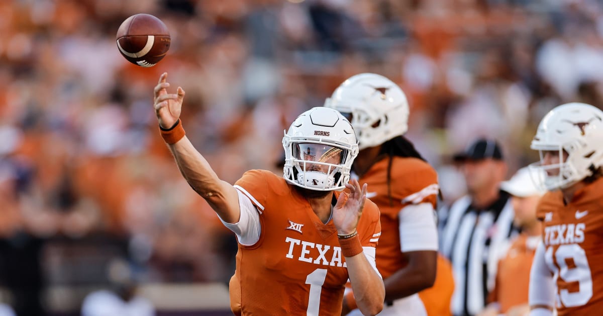 Longhorns QB Hudson Card Impresses in Career Night Against West Virginia - Sports Illustrated ...