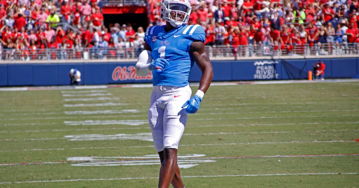 Ole Miss Rebels WR Jonathan Mingo, DE Tavius Robinson Picked in Latest ...